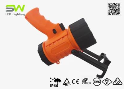 China 3w Cree 300 Lumen Rechargeable LED Spotlight With Red Filter / Hook for sale