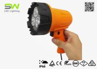 China Rechargeable LED Spotlight 600M Beam Distance 1100 Lumen IP66 Dustproof for sale