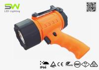 China IP66 Waterproof Rechargeable 3W Cree LED 300 Lumen Handheld Spotlight for sale