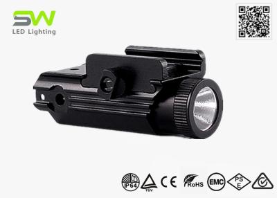 China Cree XPE G2 Tactical Rail Mount Flashlight 350 Lumen 20-Hour Runtime Aluminum Alloy Construction for sale