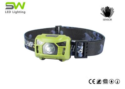 China Hand Motion Sensor Rechargeable LED Headlamp 200 Lumens CREE XPE with SOS for sale