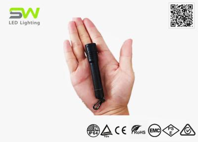 China Compact AAA Battery Powered 100 Lumen Zoomable LED Flashlight - 18.5x89mm Size, 3.5 Hour Runtime for sale