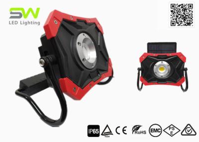 China 10W 1000 Lumen Solar USB Rechargeable Magnetic LED Work Light IP65 for sale