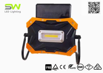 China 10W Magnetic Solar Rechargeable LED Work Light with 900 Lumen Output and 4400mAh Battery for Industrial Use for sale