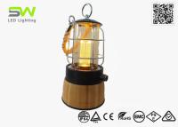 China Retro 5W 200 Lumens Dimmable Hanging LED Lantern Type-C Rechargeable Bamboo for sale