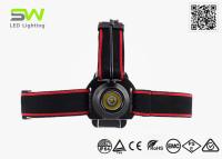 China Small Lightweight 180 Lumen LED Headlamp Powered by 3 AAA Batteries for sale
