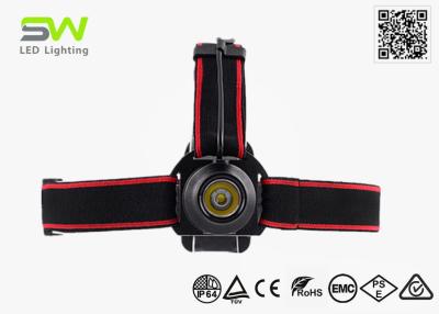 China Small Lightweight 180 Lumen LED Headlamp Powered by 3 AAA Batteries for sale