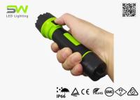 China 3W Portable LED Focus Spotlight 250 Lumens 200m Beam IP66 2 AA Battery Emergency Whistle for sale
