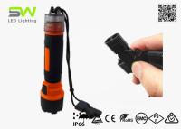 China 300 Lumen Rechargeable LED Spotlight Flashlight 3W Osram P8 300m Beam IP66 for sale