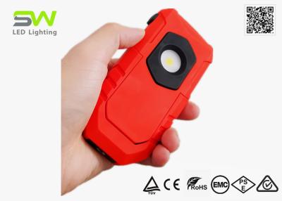 China 2w Usb Rechargeable Pocket Work Light With Led Torch Adjustable Magnetic Stand for sale