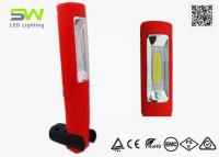 China Handheld 2W Cordless Rechargeable Work Light 130 Lumens Magnetic with Torch Flashlight for sale