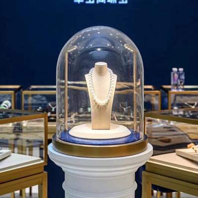 China High Strength Jewelry Showroom Secure  Lockable Jewellery Display Cases for sale
