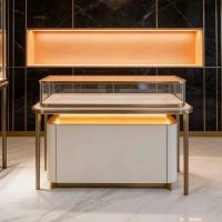 China Modern Jewelry Showcase Display Boutique Commercial Jewelry Display Cases for sale