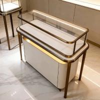 China Modern Jewelry Showcase Display Boutique Commercial Jewelry Display Cases for sale