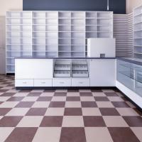China Commercial Medical Store Display Cabinets and Pharmacy Wall Shelves for Retail Drugstore Furniture Solutions for sale