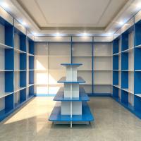 China Durable Wood Pharmacy Shelving and Glass Medical Display Cabinets for Retail Drugstore Furniture Layout for sale