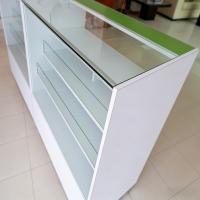 China Wooden Pharmacy Display Furniture and Medical Wall Cabinets for Retail Drugstore Store Interior for sale