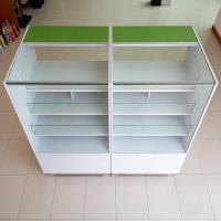China Wooden Pharmacy Display Furniture and Medical Wall Cabinets for Retail Drugstore Store Interior for sale