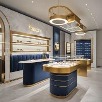 China Custom Optical Display Cabinet LED Lighting Heavy Duty Eco-Friendly Design for Eyeglasses Sunglasses Retail Store for sale