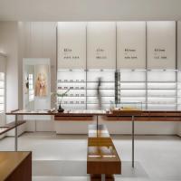 China Custom Heavy Duty Eco-Friendly Eyeglasses Display Shelf and Optical Store Showcase Furniture Factory for sale
