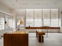 China Custom Heavy Duty Eco-Friendly Eyeglasses Display Shelf and Optical Store Showcase Furniture Factory for sale