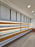 China Professional Eco-Friendly Eyewear Display Cabinet with LED Strip Lights for Supermarket Retail Interior Design for sale