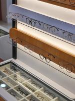 China Professional Eco-Friendly Eyewear Display Cabinet with LED Strip Lights for Supermarket Retail Interior Design for sale