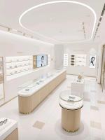 China Modern Custom Eyewear Store Display Cabinet Wooden Glasses Display Showcase for Optical Shop Retail Interior with OEM ODM for sale