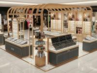 China Optical Shop Display Furniture Custom Eyewear Showcase Interior Design Solution for sale