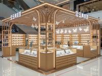 China Optical Shop Display Furniture Custom Eyewear Showcase Interior Design Solution for sale