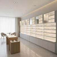 China Custom Optical Shop Interior Display Furniture for Eyewear Retail Stores for sale