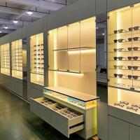 China Fashion Eyewear Display Cabinet Optical Salon Glasses Display Furniture for sale