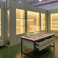 China Fashion Eyewear Display Cabinet Optical Salon Glasses Display Furniture for sale