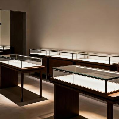 China Anti-Dust Eyeglass Display Cabinet Retail Sunglasses Display Case With Lock for sale