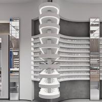 China Modern Glass Eyewear Display Stand Optical Store Sunglasses Display Cabinet for sale