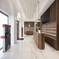 China Wooden Eyeglass Display Cabinet Optical Shop Showcase Furniture for sale