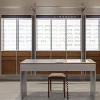 China Metal Frame Eyewear Display Case, Practical Cabinet for Optical Shop for sale