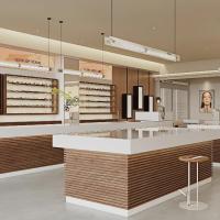China Custom Optical Shop Display Cabinet, Full Set Eyewear Store Furniture for sale