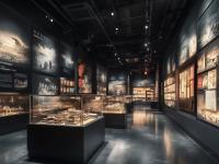 China Custom Glass Case Museum Security Lock Display Cases For Artifacts for sale