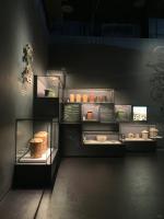 China Baking Paint Museum Standard Display Cases Customization Museum Glass Cabinets for sale