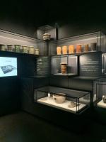 China Baking Paint Museum Standard Display Cases Customization Museum Glass Cabinets for sale