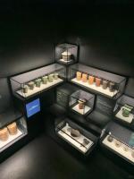 China Baking Paint Museum Standard Display Cases Customization Museum Glass Cabinets for sale
