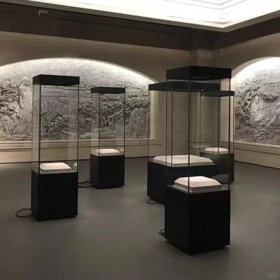 China LED Lighted Display Cabinet Glass Showcase for Jewelry Museum for sale