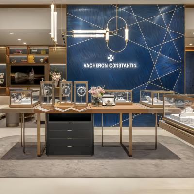 China Watch Store jewellery shop showroom Waterproof dustproof retail store display cabinets for sale