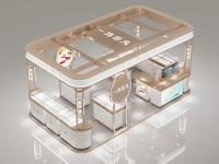 China LED Lighting Glass Display Case Jewelry Durable Jewelry Showroom For Luxury Store for sale