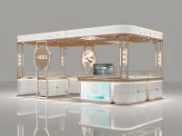 China LED Lighting Glass Display Case Jewelry Durable Jewelry Showroom For Luxury Store for sale