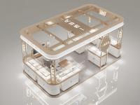China LED Lighting Glass Display Case Jewelry Durable Jewelry Showroom For Luxury Store for sale