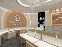 China High End Durable Eco-Friendly Jewelry Display Furniture with LED Lighting and Customized Glass Counters for Retail Jewelry Shops for sale