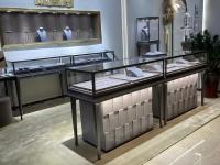 China Luxury Eco-Friendly Durable Jewelry Display Showcase LED Lighting Heavy Duty Custom Jewelry Store Furniture Professional Retail for sale