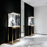 China Luxury Jewelry Display Cabinet LED Lighting Eco-Friendly Heavy Duty Customized Direct Factory Price Professional Store Furniture for sale
